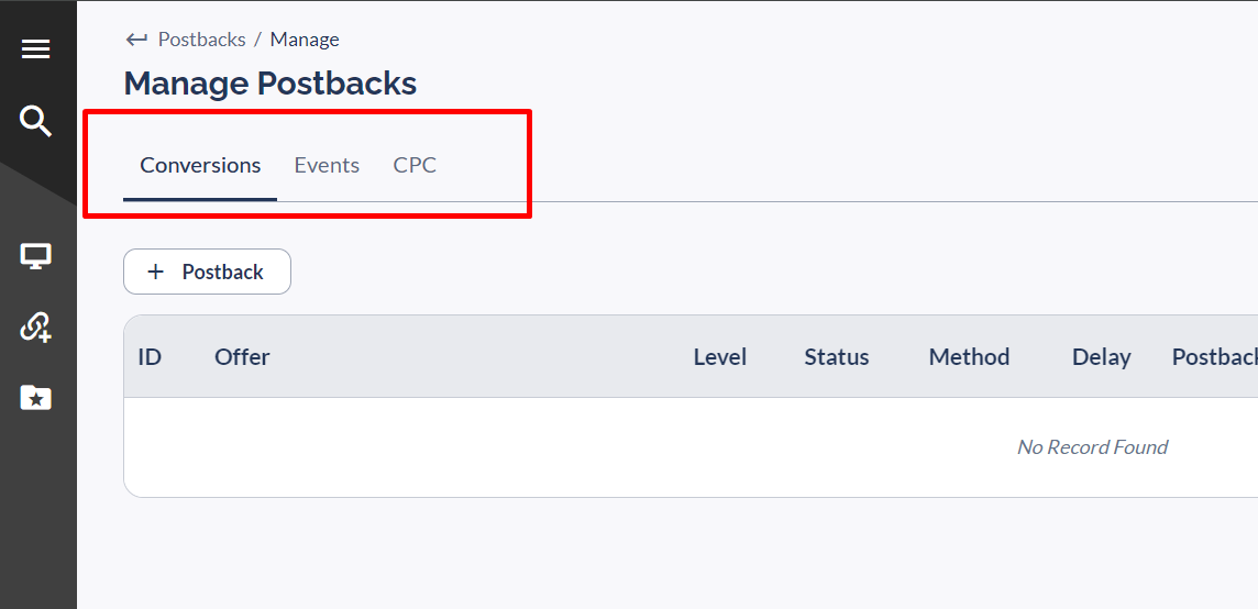 How to Setup Postbacks to Track Conversions